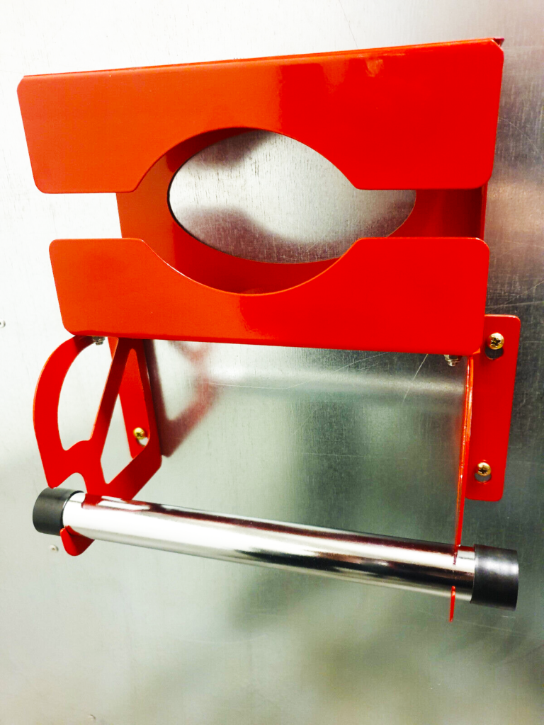 Blue Roll/Latex Gloves Dispenser Perfect for Workshop/Garage