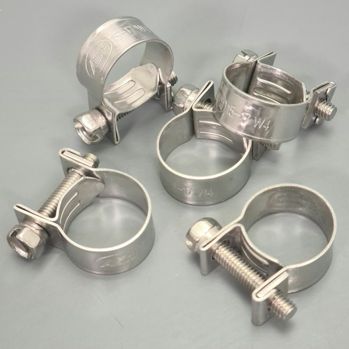Motorsport Fuel Line Clips/Clamps Assorted Box 55pc