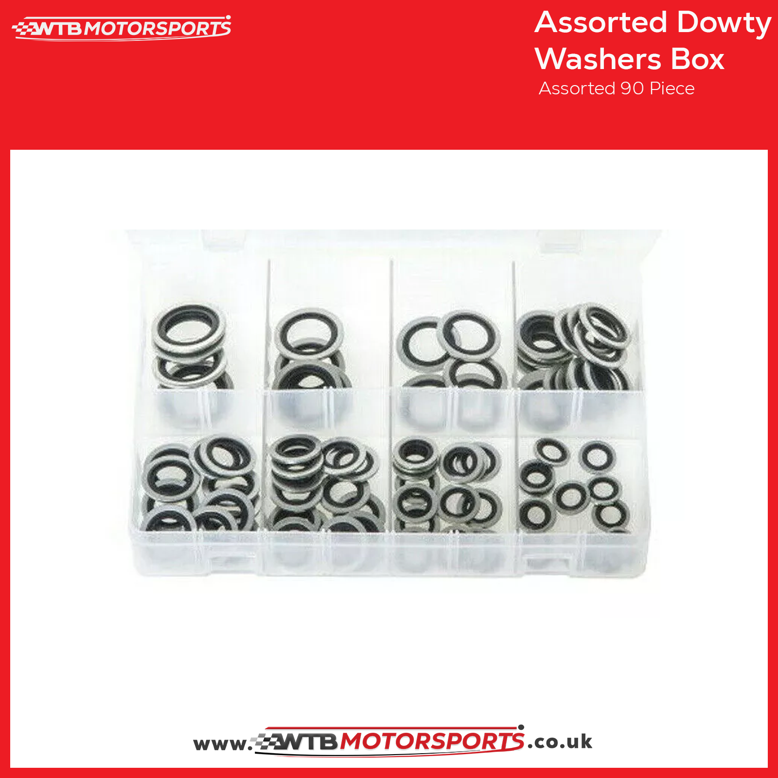Motorsport Dowty Hydraulic Washers For Bulkhead/AN Fittings
