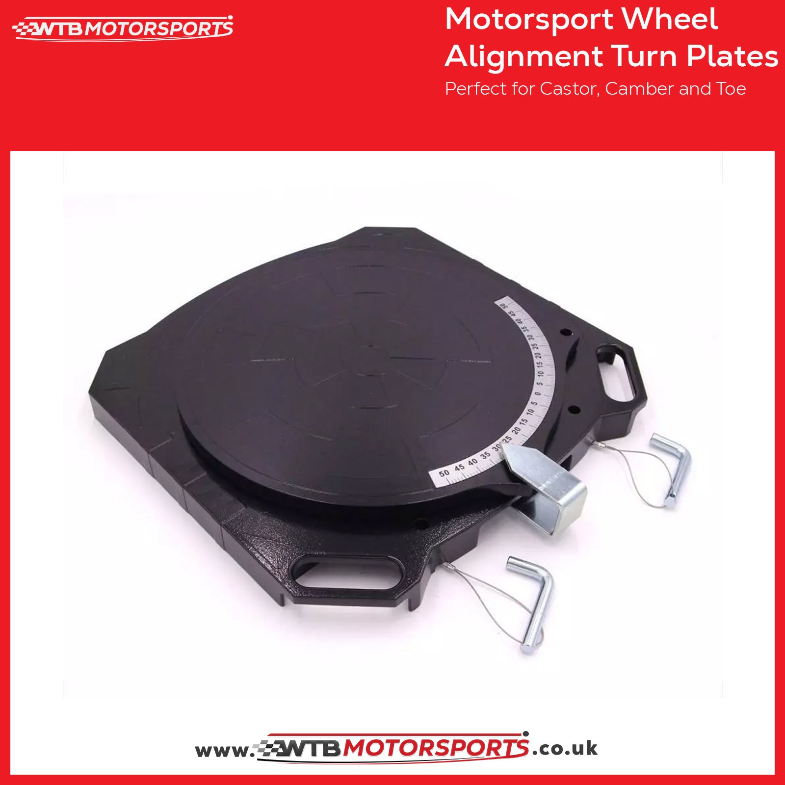 Motorsports Turn Plates/Turntables - Wheel Alignment - Camber